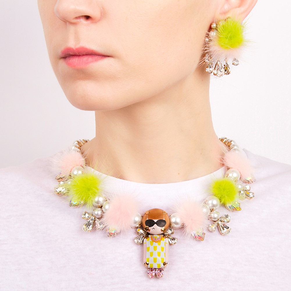 Collier Fluffy Anna - Bijoux de Famille